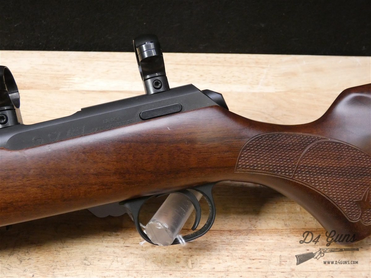 CZ 457 American - .22 WMR - Youth Rifle - Varmint - Walnut - Czech - w ...