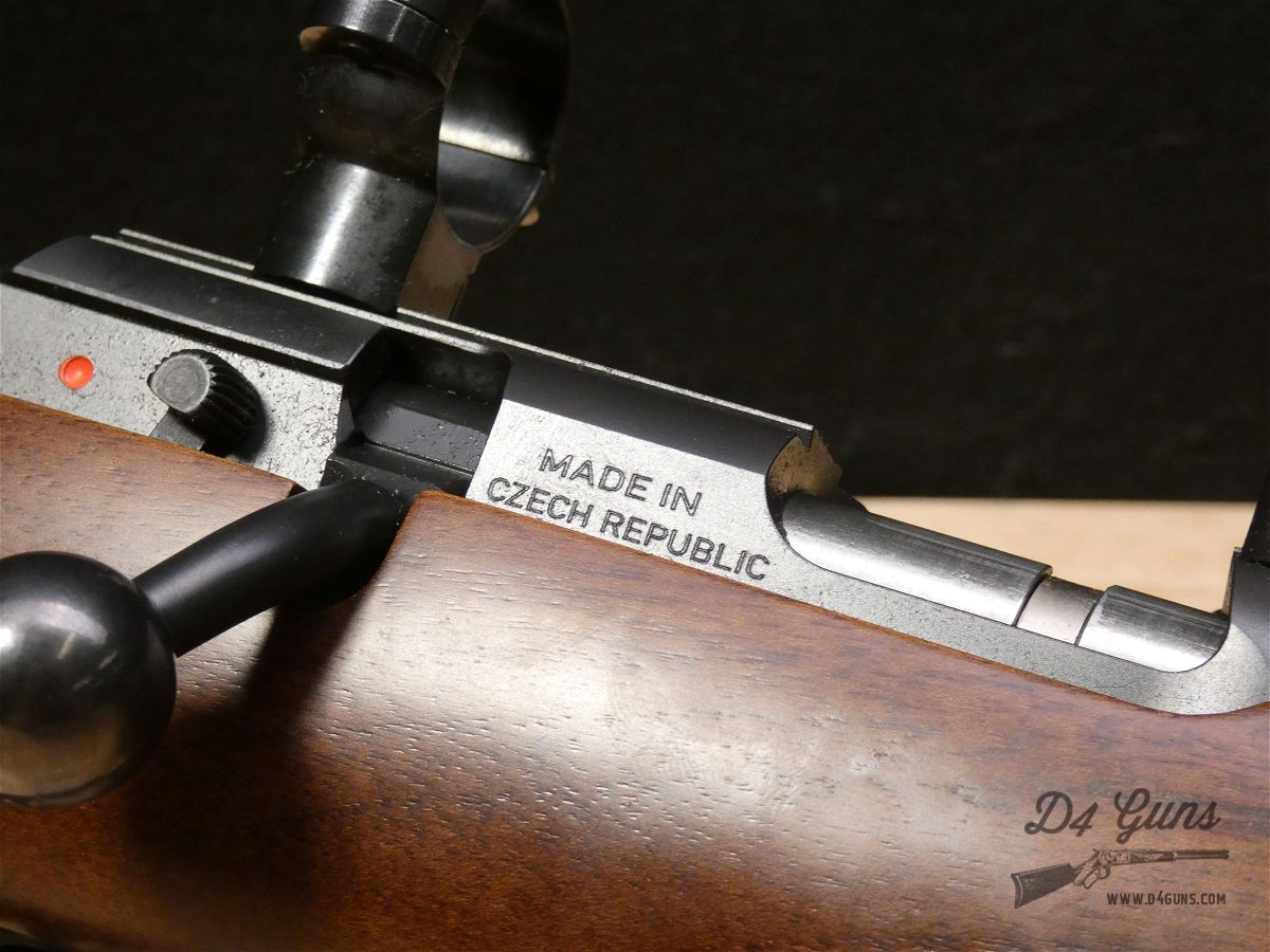 CZ 457 American - .22 WMR - Youth Rifle - Varmint - Walnut - Czech - w ...