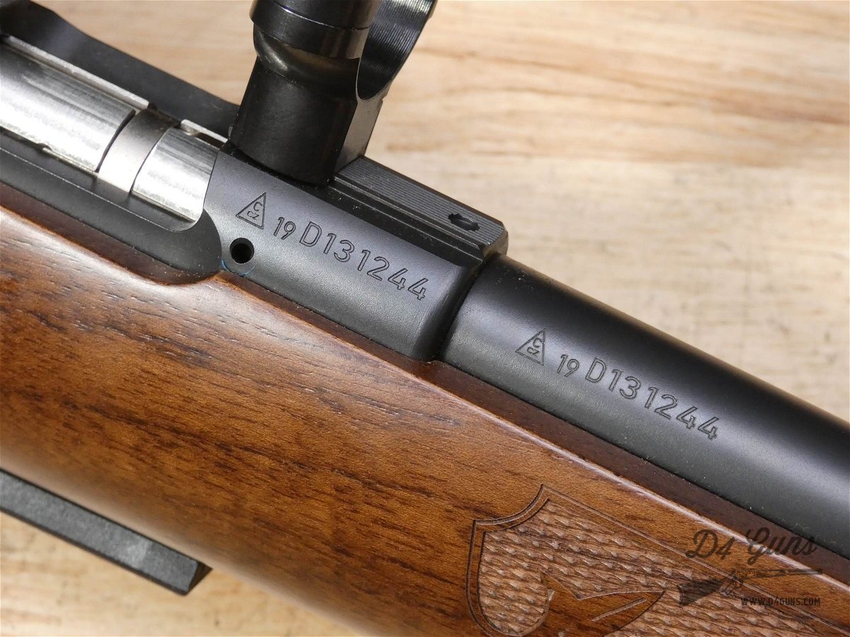 CZ 457 American - .22 WMR - Youth Rifle - Varmint - Walnut - Czech - w ...