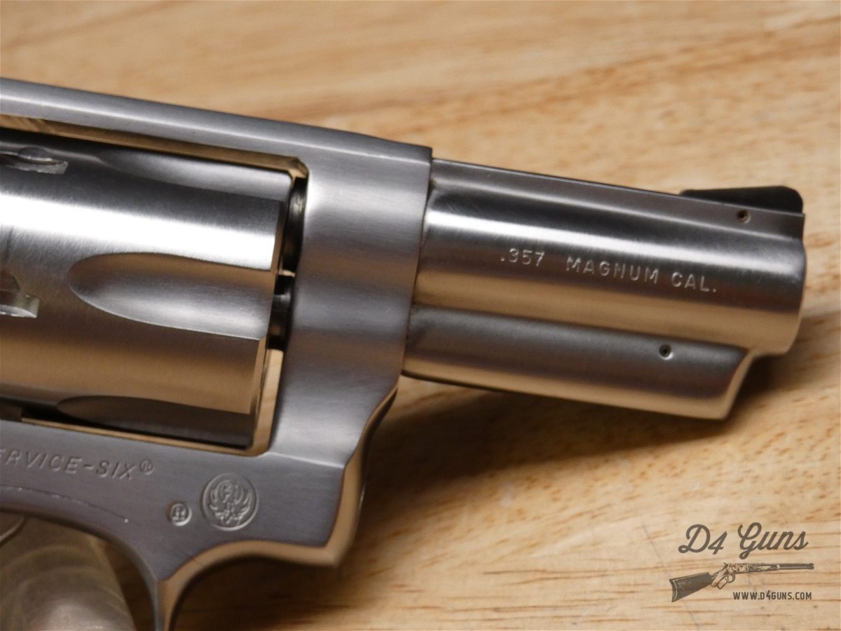 Ruger Police Service-Six - .357 Mag - 1981 - CCW - Stainless - 6 Shot ...
