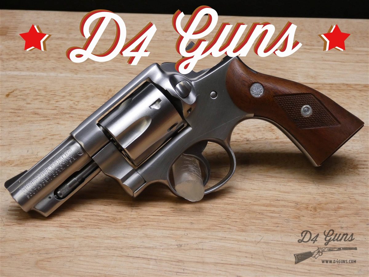 Ruger Police Service-Six - .357 Mag - 1981 - CCW - Stainless - 6 Shot ...