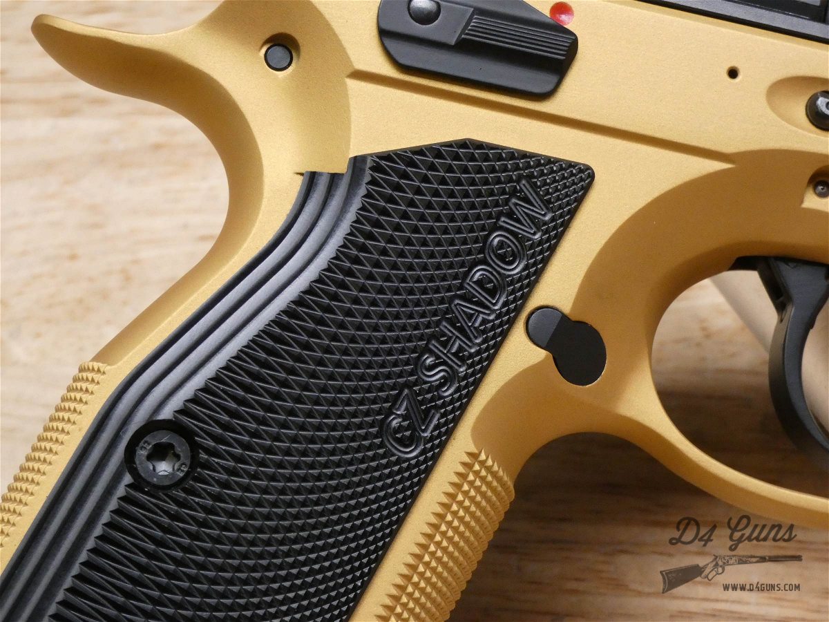 CZ Shadow 2 Gold - 9mm - 2018 - Comp - USPSA - Case & 3 Mags - Limited ...