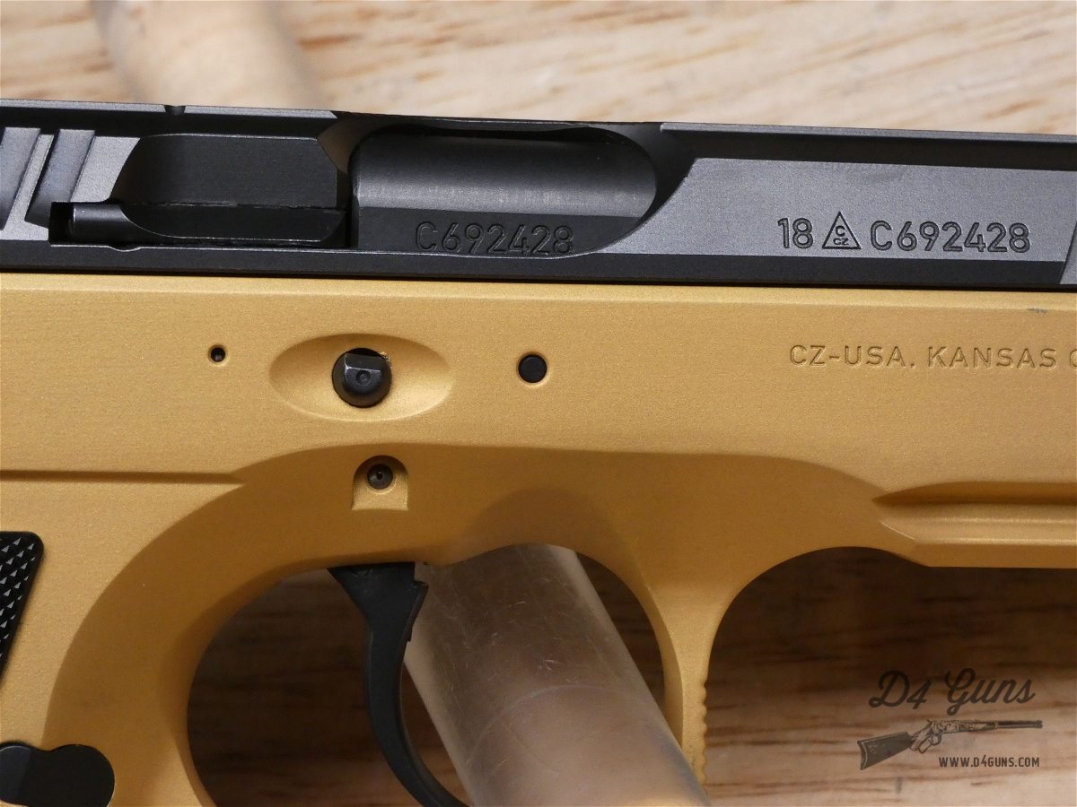 CZ Shadow 2 Gold - 9mm - 2018 - Comp - USPSA - Case & 3 Mags - Limited ...