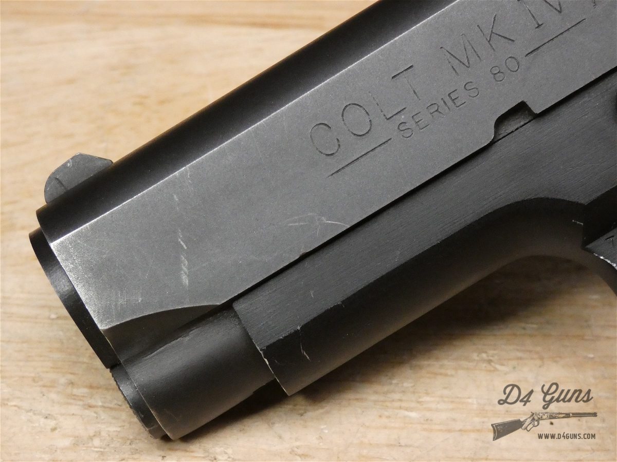 Colt Lightweight Officers ACP - .45 ACP - 1911 - Mfg 1988 - MKIV Series ...