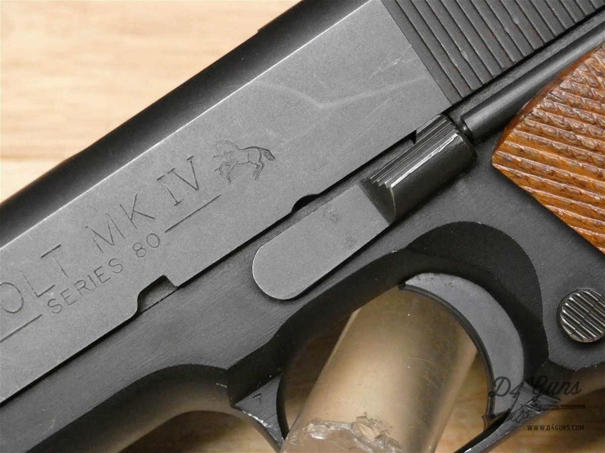 Colt Lightweight Officers ACP - .45 ACP - 1911 - Mfg 1988 - MKIV Series ...