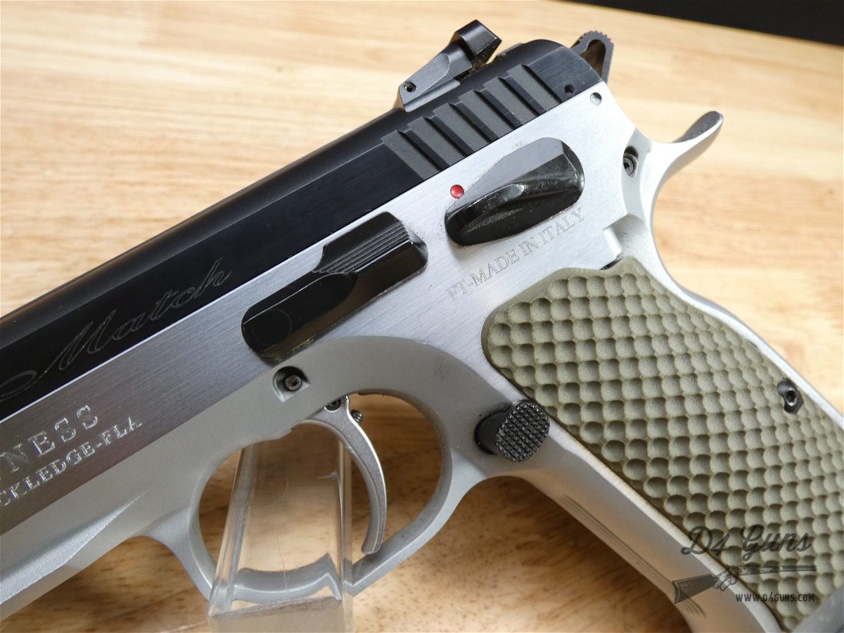 EAA Witness MATCH - .38 Super - Tanfoglio - P23L - 3 Mags - Two Tone ...