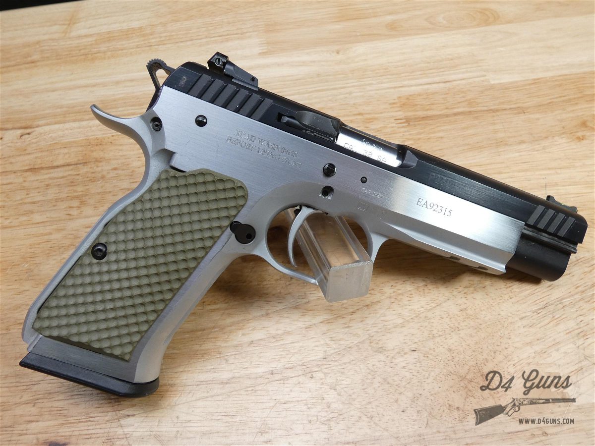 EAA Witness MATCH - .38 Super - Tanfoglio - P23L - 3 Mags - Two Tone ...