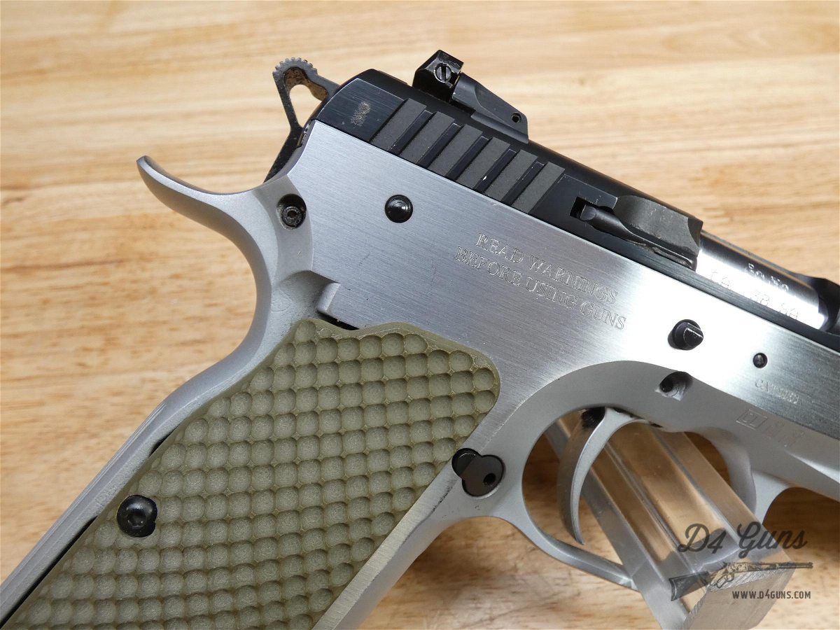 EAA Witness MATCH - .38 Super - Tanfoglio - P23L - 3 Mags - Two Tone ...