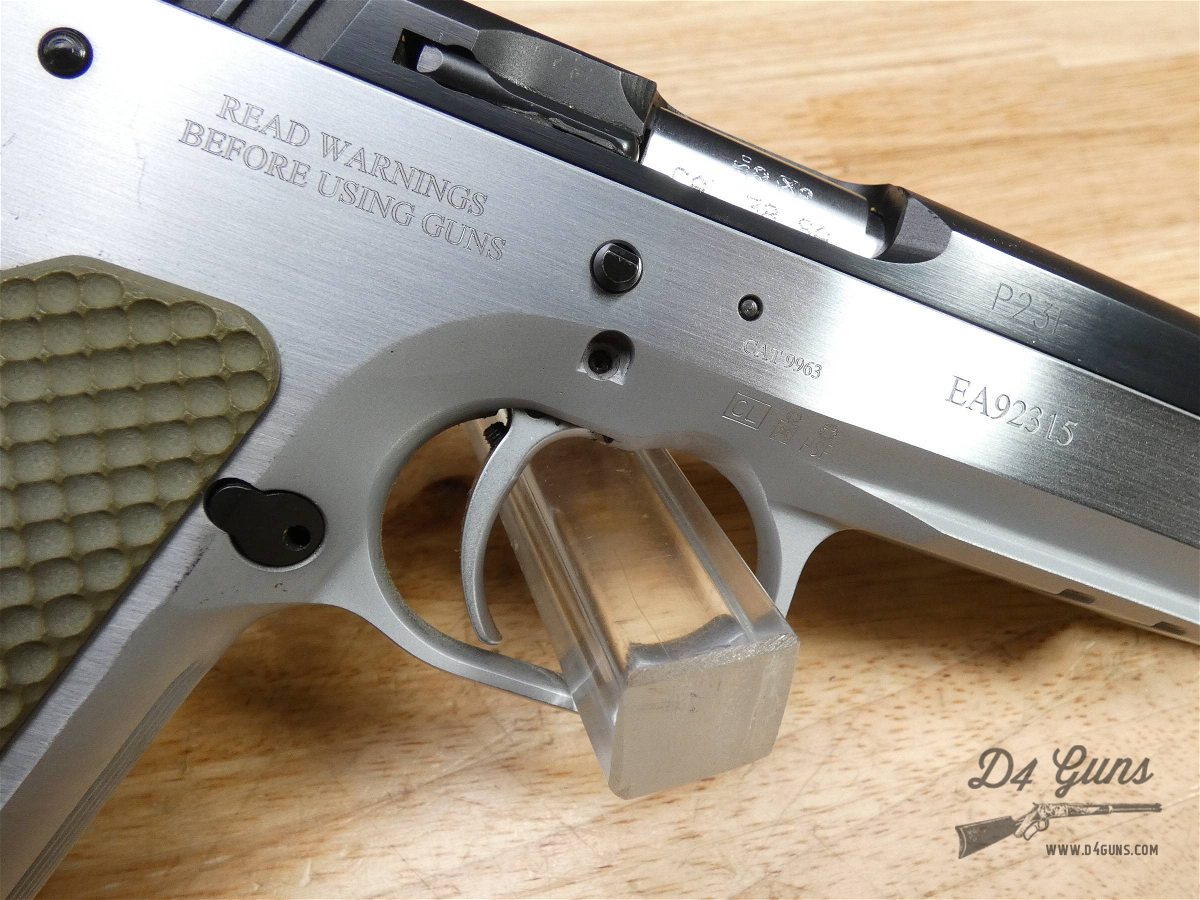 EAA Witness MATCH - .38 Super - Tanfoglio - P23L - 3 Mags - Two Tone ...