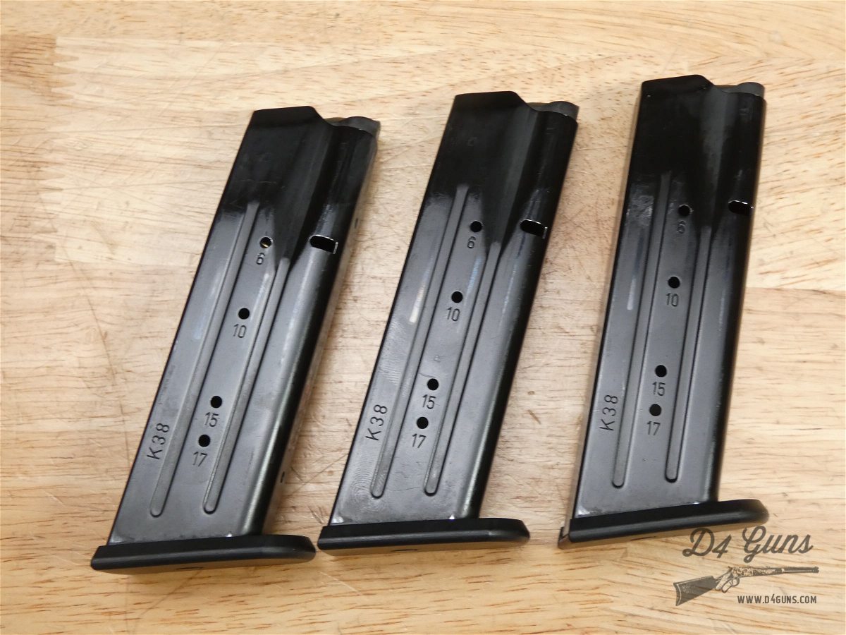 EAA Witness MATCH - .38 Super - Tanfoglio - P23L - 3 Mags - Two Tone ...