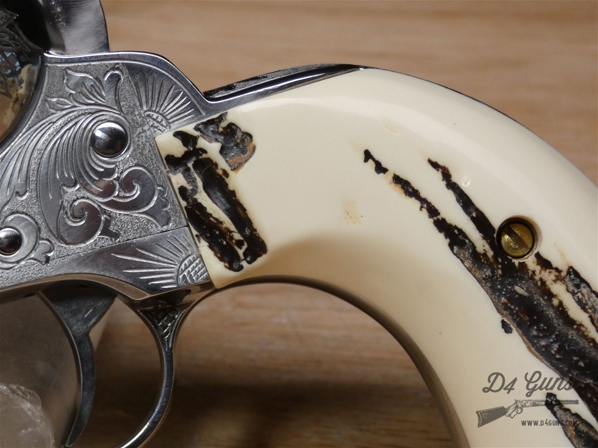 Ruger New Vaquero 2-Gun Set - .45 LC - Stainless & Gold Factory ...