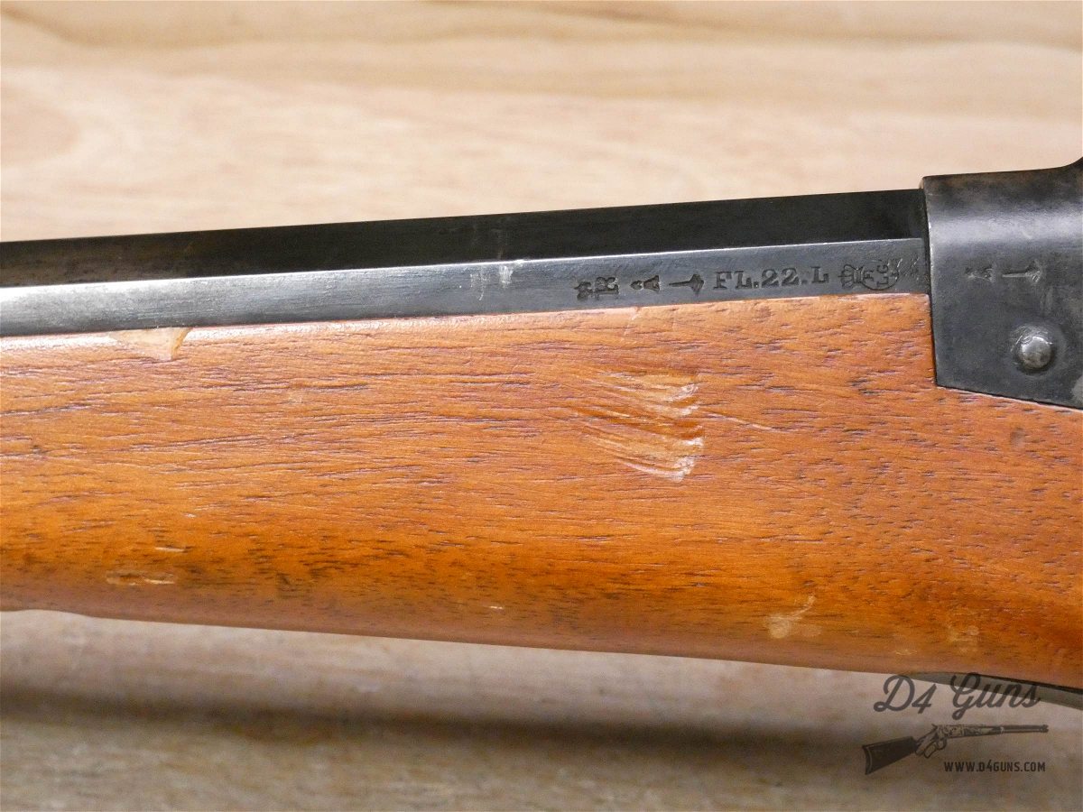Belgian H. Pieper Bayard Single Shot Rifle - .22 Cal - Rolling Block ...