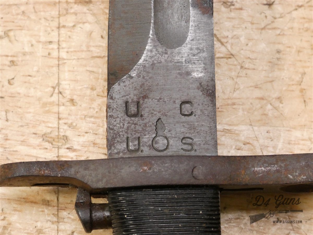 Utica Cutlery US M1905 Bayonet - 10in - UC - M1 Garand Bayonet - WW2 ...