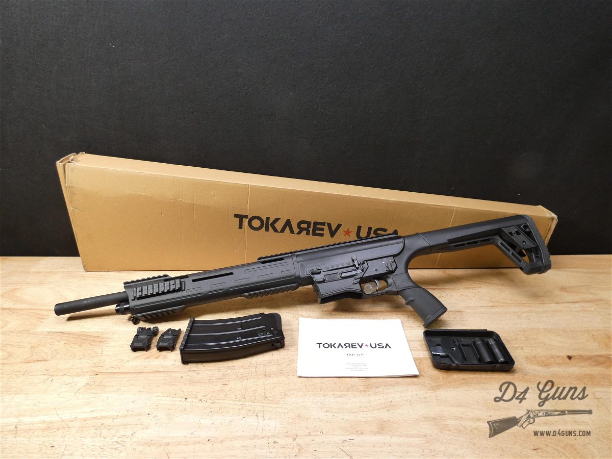 Tokarev TAR 12 - 12ga - AR Shotgun - 3in Shells - w/ OG Box & More! - Semi Auto Shotguns at ...
