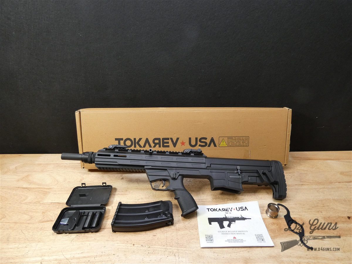 Tokarev TBP 12 - 12ga - Bullpup - 3in - Home Defense - w/ OG Box & More! - Semi Auto Shotguns at ...