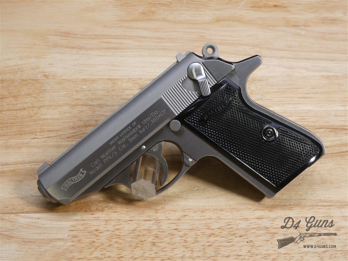 Walther PPK/S-1 - .380 ACP - 380 AUTO - PPK/S - PPKs - PPK - S&W Import - Semi Auto Pistols at ...