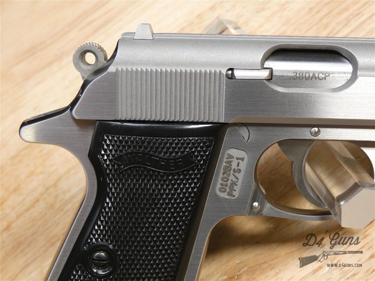 Walther PPK/S-1 - .380 ACP - 380 AUTO - PPK/S - PPKs - PPK - S&W Import - Semi Auto Pistols at ...