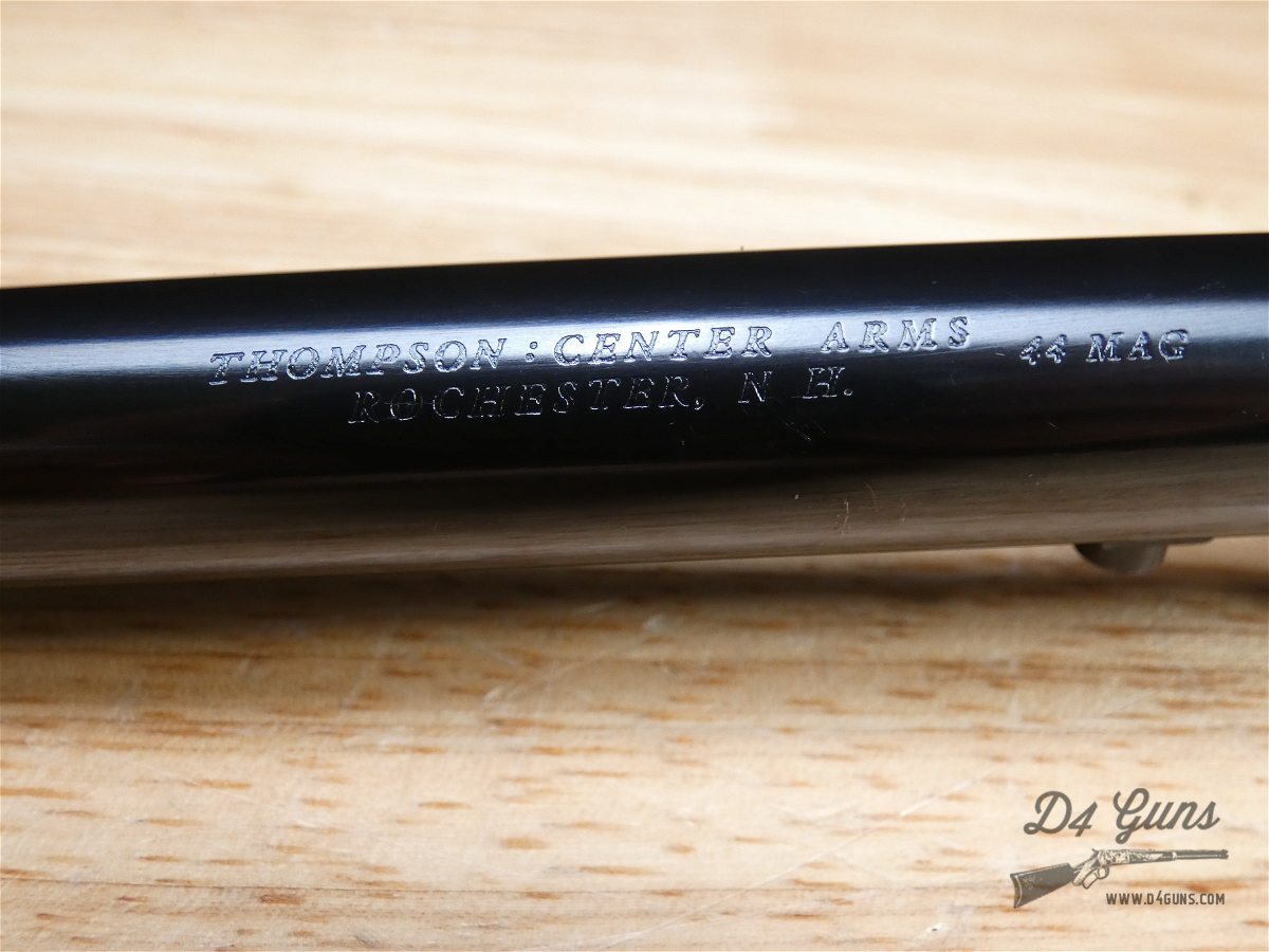 Thompson Center Contender Barrel - .44 Magnum - 44 Mag - TC - T/C - TC ...
