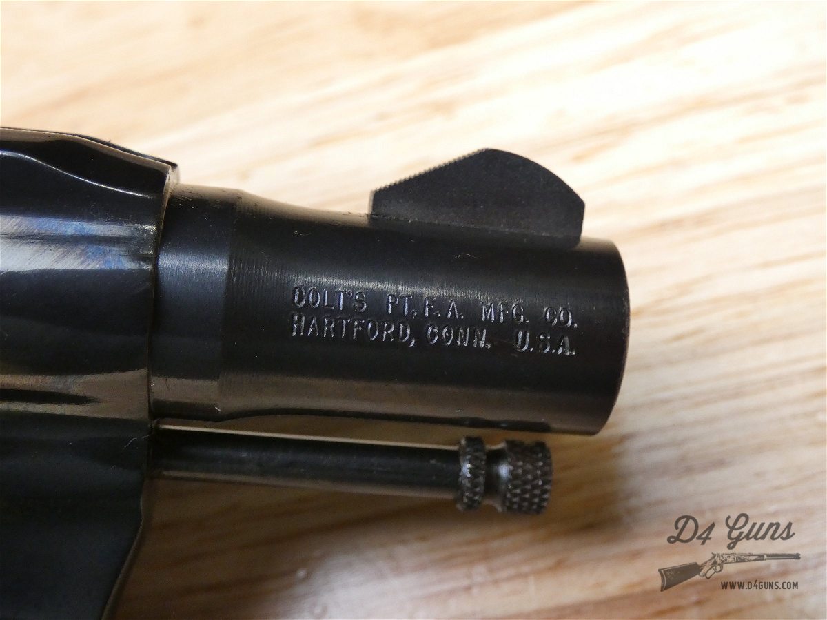 Colt Detective Special - .38 Spl - Mfg. 1972 - CCW - 38 Backup Revolver ...