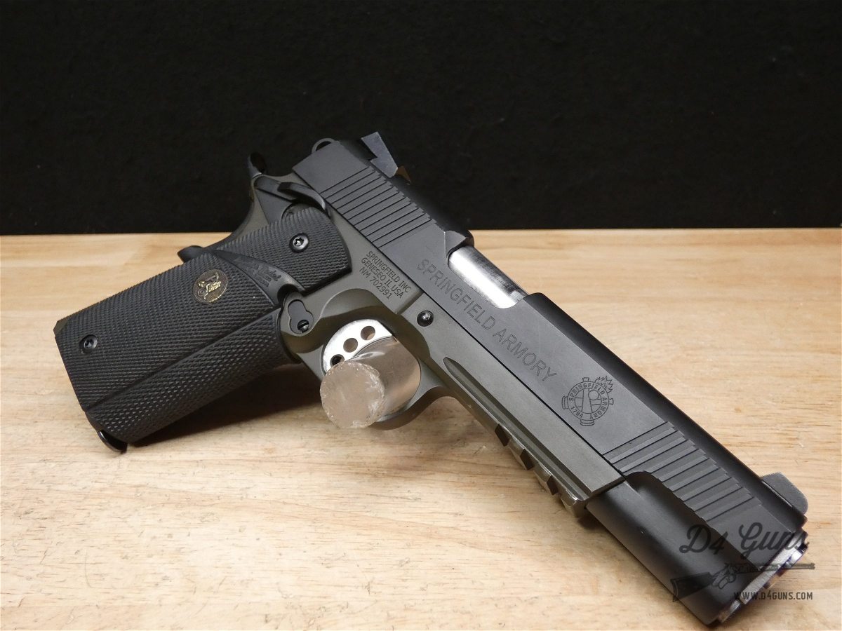Springfield Loaded Marine Corps Operator 1911 - .45 ACP - Case -OD ...