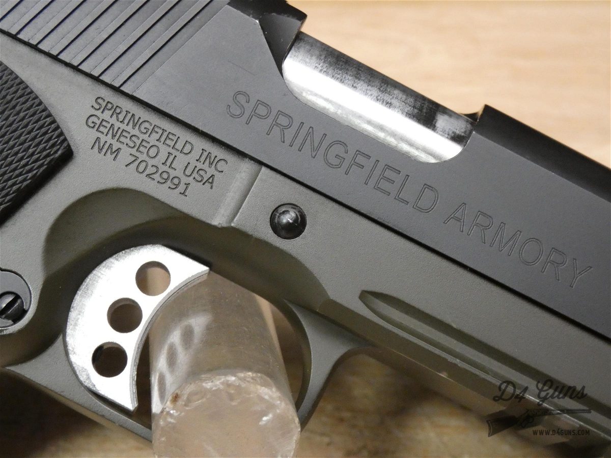 Springfield Loaded Marine Corps Operator 1911 - .45 ACP - Case -OD ...