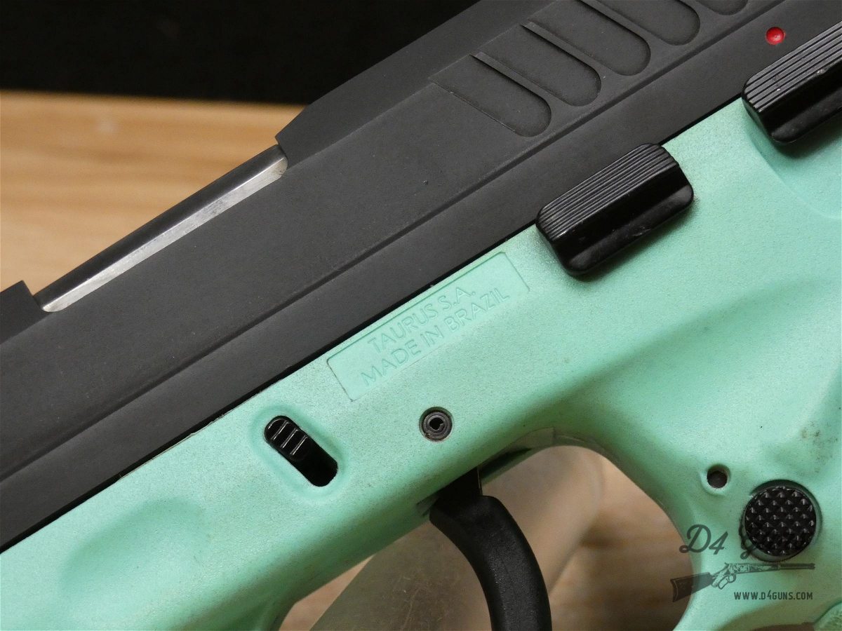 Taurus TH9c - 9mm - w/ 2 Mags - Like Gx4 - Teal - TH 9c - Compact ...