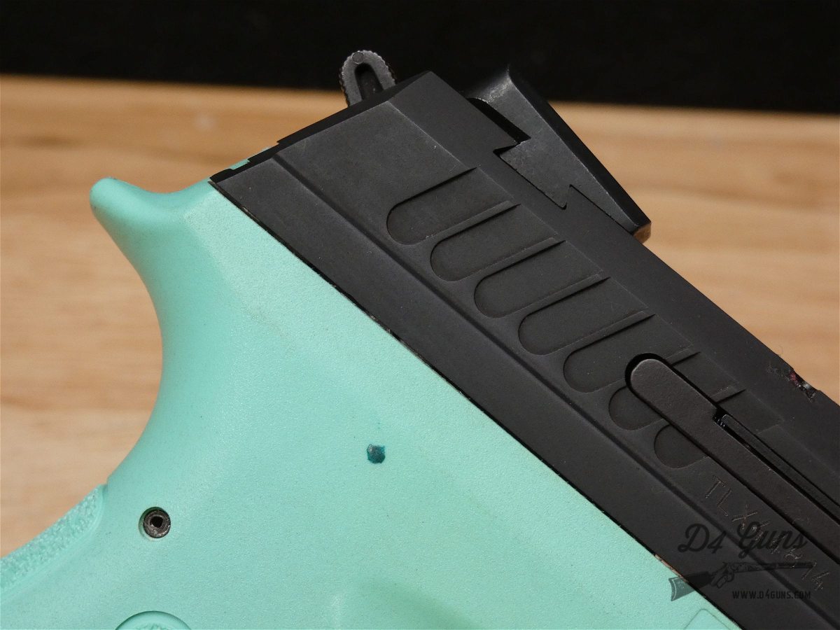 Taurus TH9c - 9mm - w/ 2 Mags - Like Gx4 - Teal - TH 9c - Compact ...