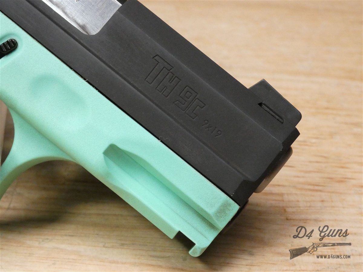Taurus TH9c - 9mm - w/ 2 Mags - Like Gx4 - Teal - TH 9c - Compact ...