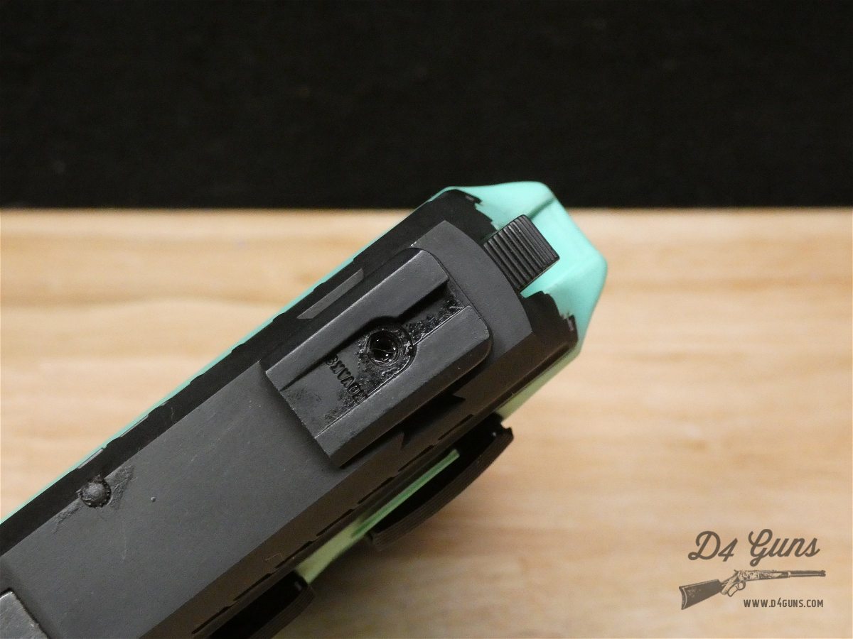 Taurus TH9c - 9mm - w/ 2 Mags - Like Gx4 - Teal - TH 9c - Compact ...