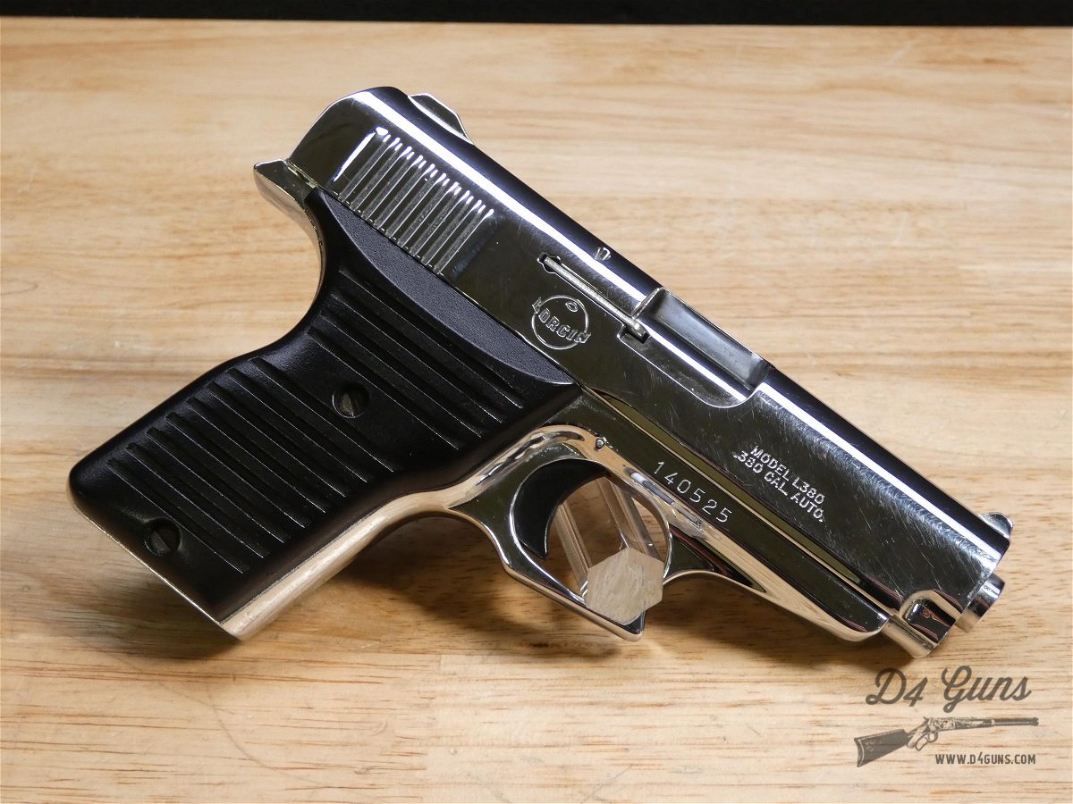 Lorcin Model L380 - .380 ACP - w/ OG Box & Magazine - 7rd - Chrome ...