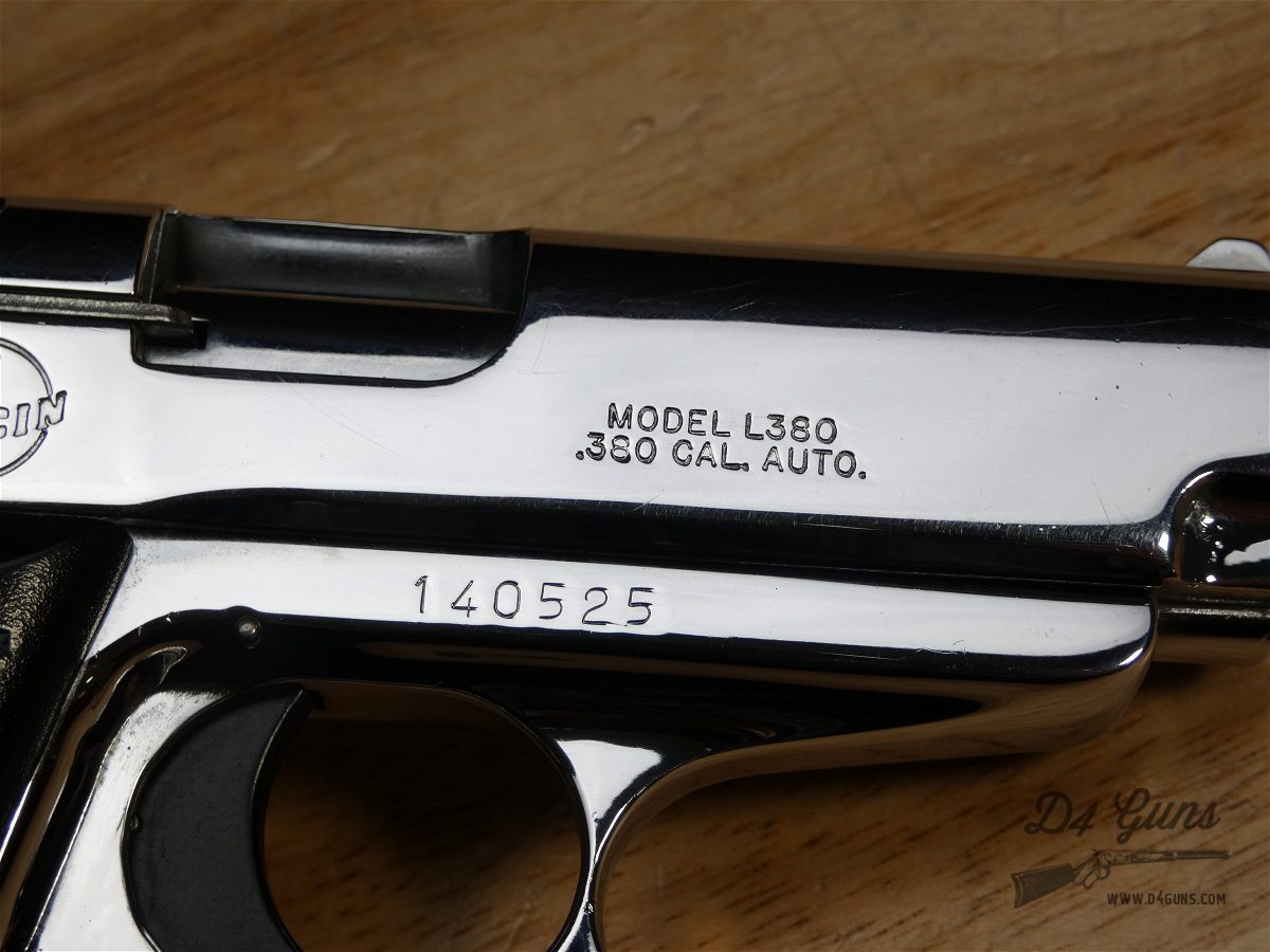 Lorcin Model L380 - .380 ACP - w/ OG Box & Magazine - 7rd - Chrome ...