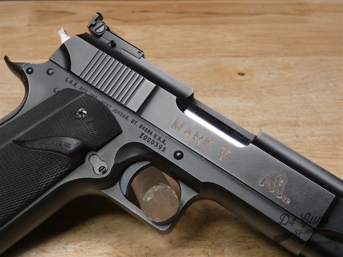 LAR Grizzly 50 Mark V - .50 AE - XLNT w/ OG Case - L.A.R. - C - Semi ...