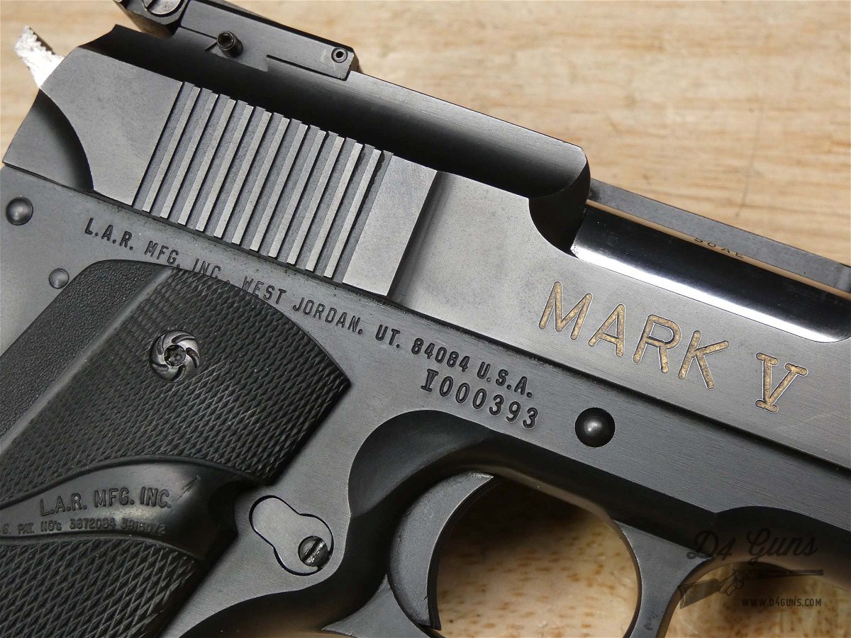 LAR Grizzly 50 Mark V - .50 AE - XLNT w/ OG Case - L.A.R. - C - Semi ...