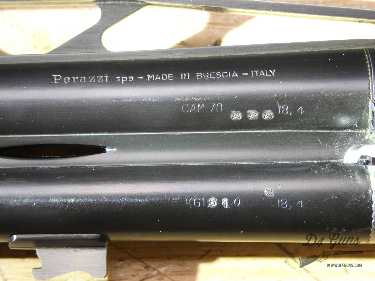 Perazzi DB81 - 12ga - 1981 Italy - Trap -ATA PITA - Raised Rib Ported ...