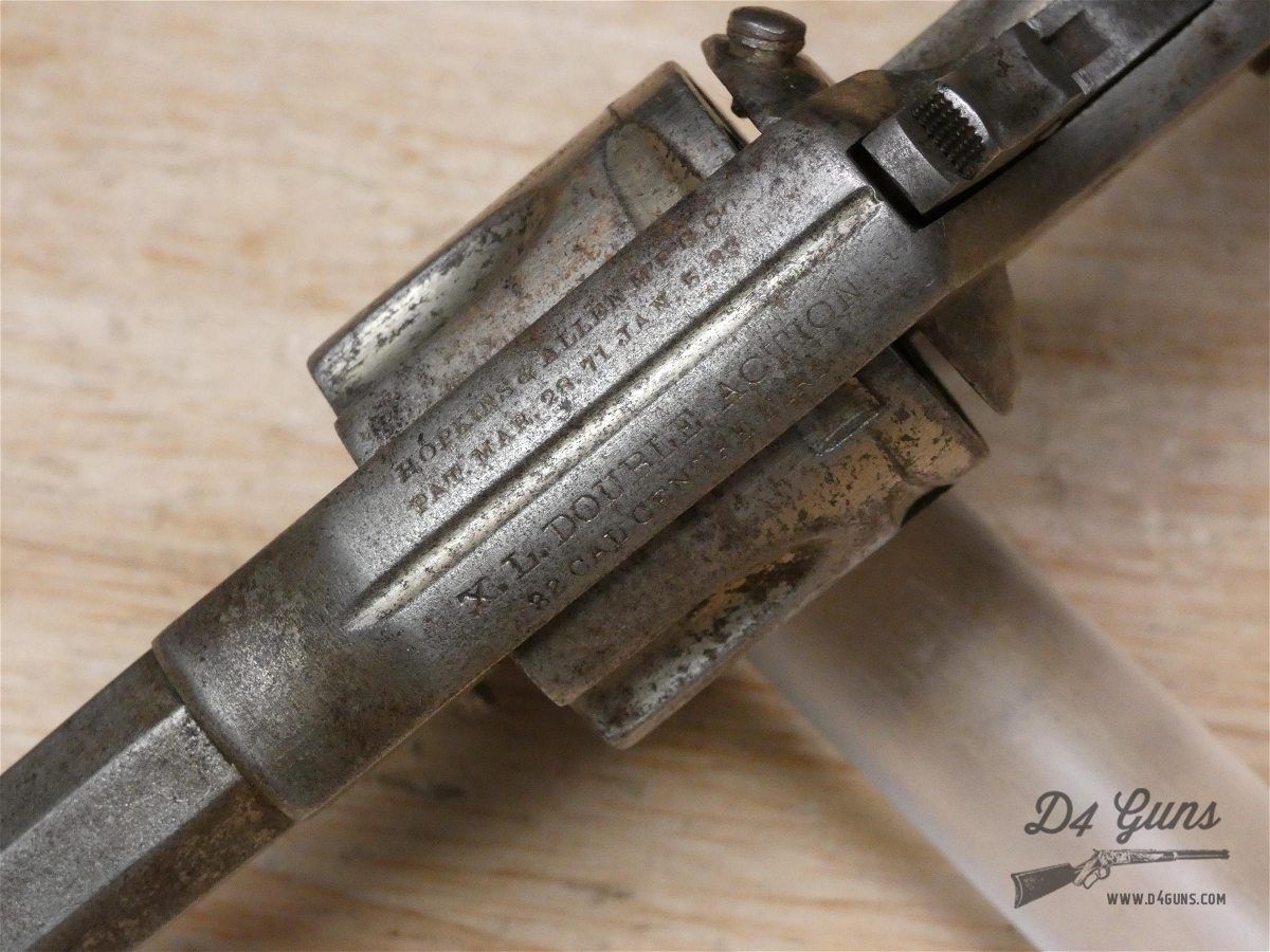 Hopkins & Allen XL Double Action Folding Hammer Revolver - .32 S&W H&A ...