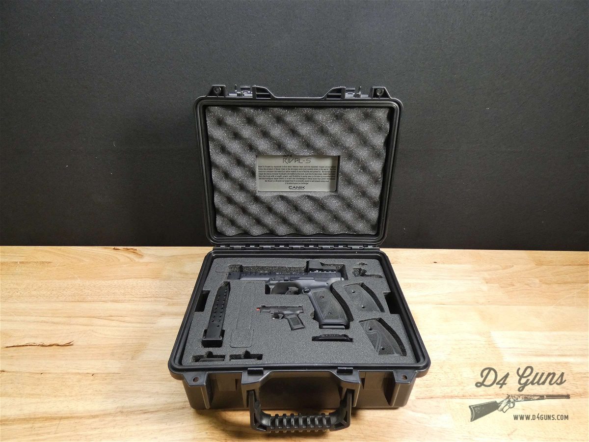Canik SFx Rival-S Dark Side - 9mm - OG Case & MORE - Competition - LIKE ...