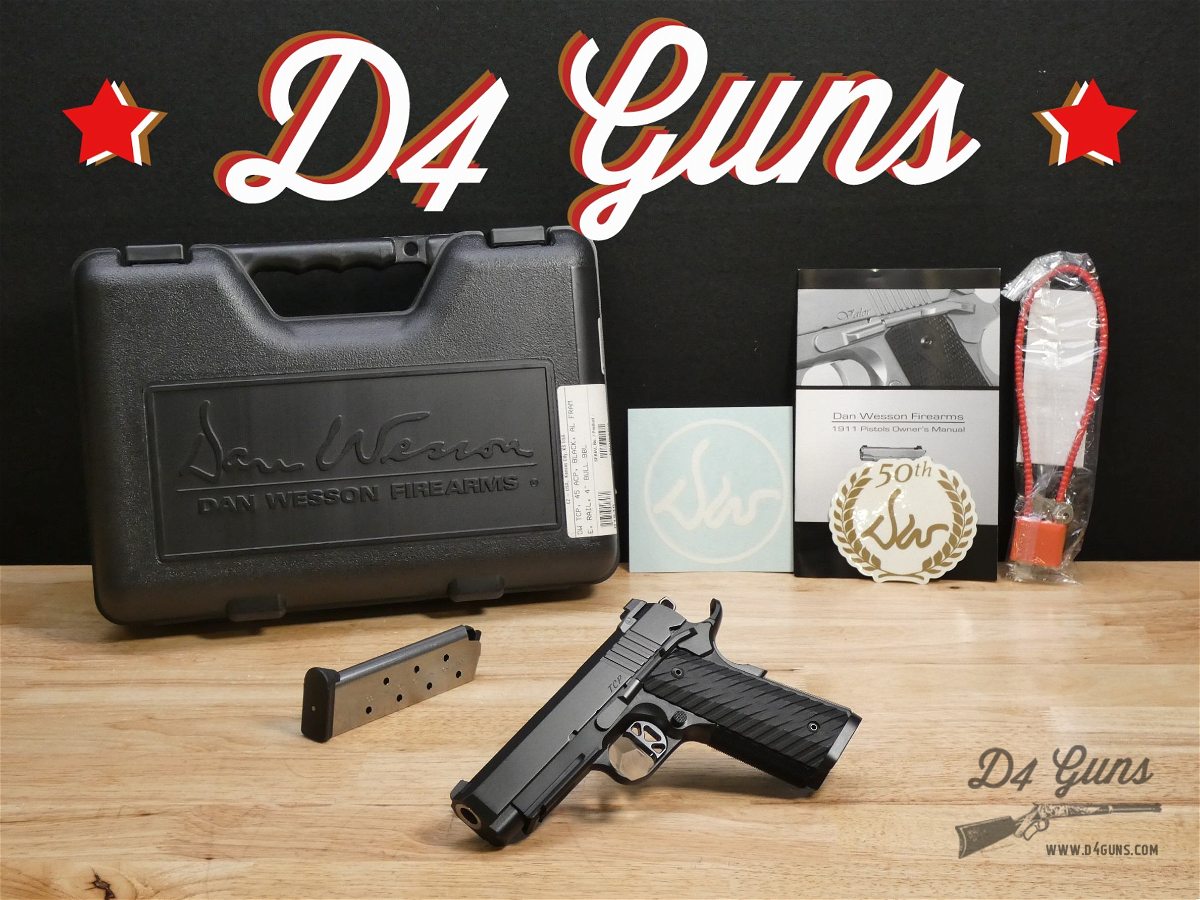 Dan Wesson TCP 1911 - .45 ACP - Tactical Compact - CZ - w/ OG Case ...