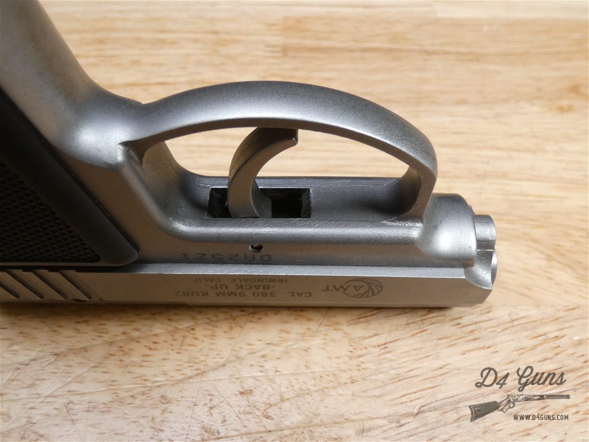 AMT Backup - .380 ACP/ 9MM Kurz - Stainless - w/Mag - Irwindale - Semi ...