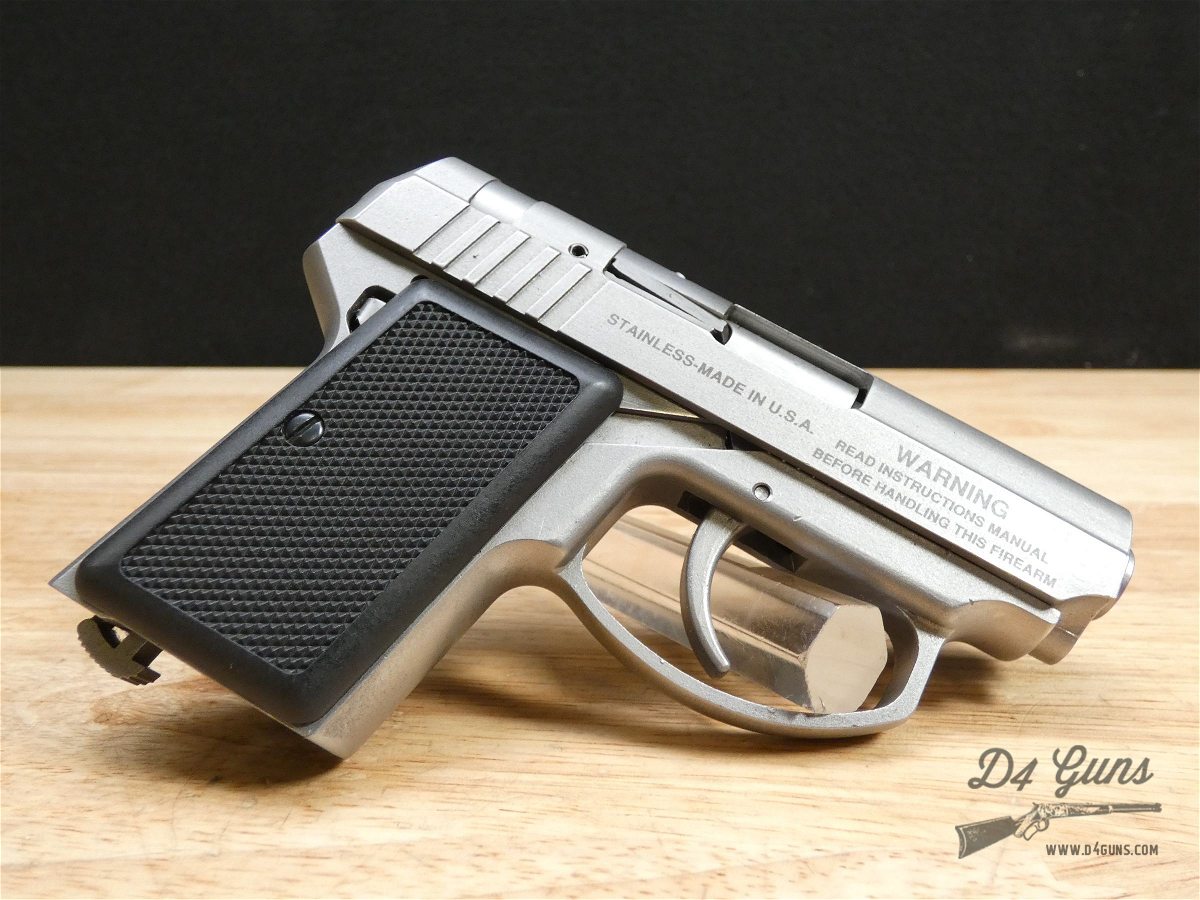 AMT Backup - .380 ACP/ 9MM Kurz - Stainless - w/Mag - Irwindale - Semi ...