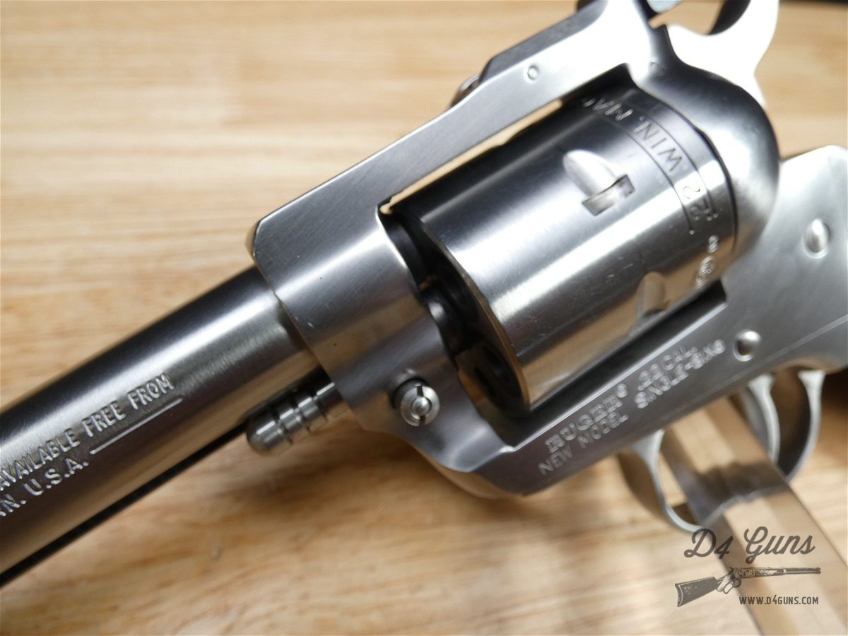 Ruger New Model Single Six Convertible - .22 LR/Mag - 1989 - Stainless ...