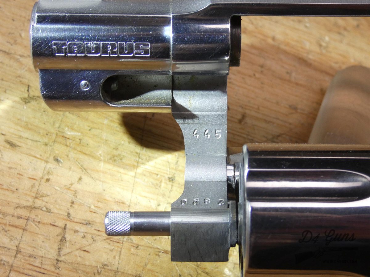 Taurus M445 - .44 Spl - Polished - SA/DA - CCW - Snub Nose! 445 ...