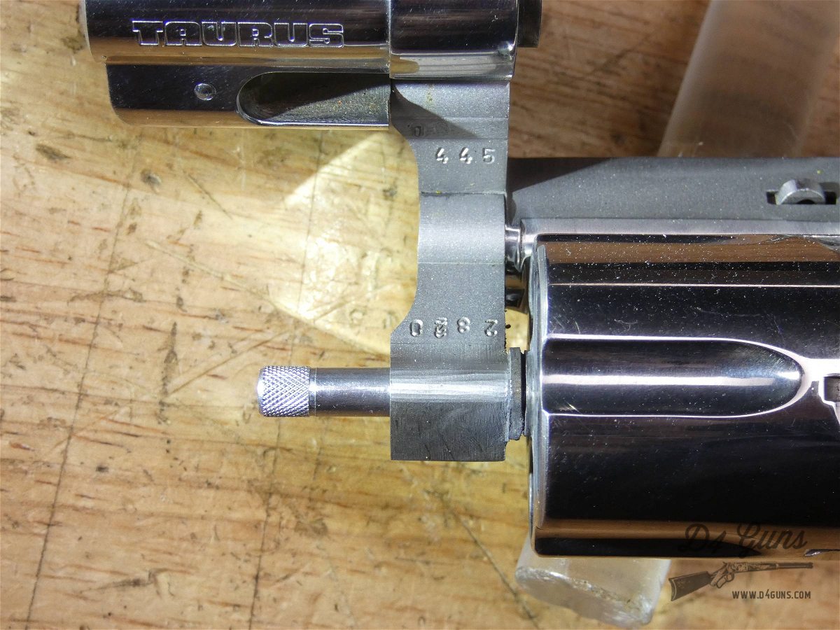 Taurus M445 - .44 Spl - Polished - SA/DA - CCW - Snub Nose! 445 ...