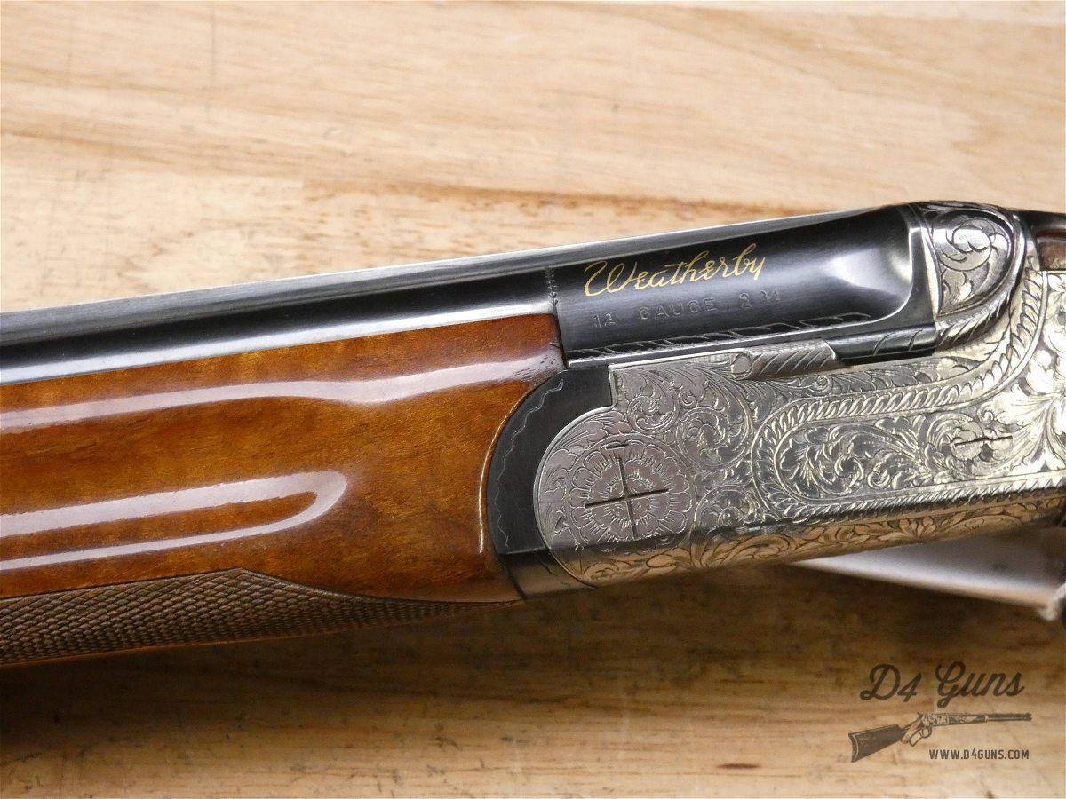 Weatherby Regency - 12ga - Engraved - FULL/MOD - Trap - Skeet - Italy ...