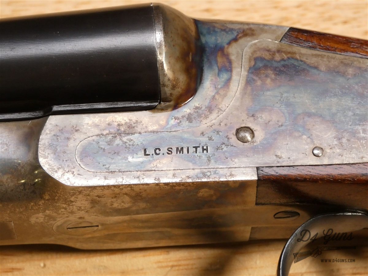 LC Smith Field Grade - 12 Gauge - Hunter Arms - SxS - Case Hardened ...