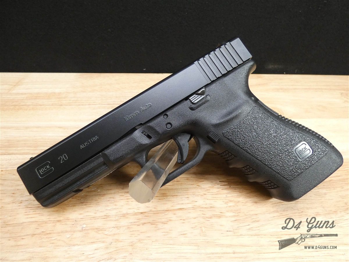 Glock 20 Gen 3 - 10mm - CCW - Hunting Sidearm - w/ Case & (2) Mags ...