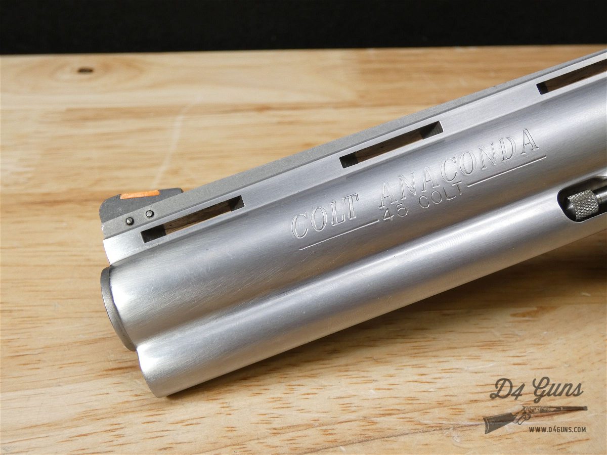 Colt Anaconda - .45 Colt - Snake 1993 - .45LC RARE XLNT! Stainless ...