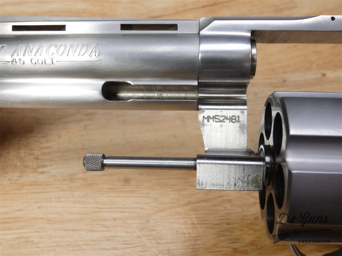 Colt Anaconda - .45 Colt - Snake 1993 - .45LC RARE XLNT! Stainless ...