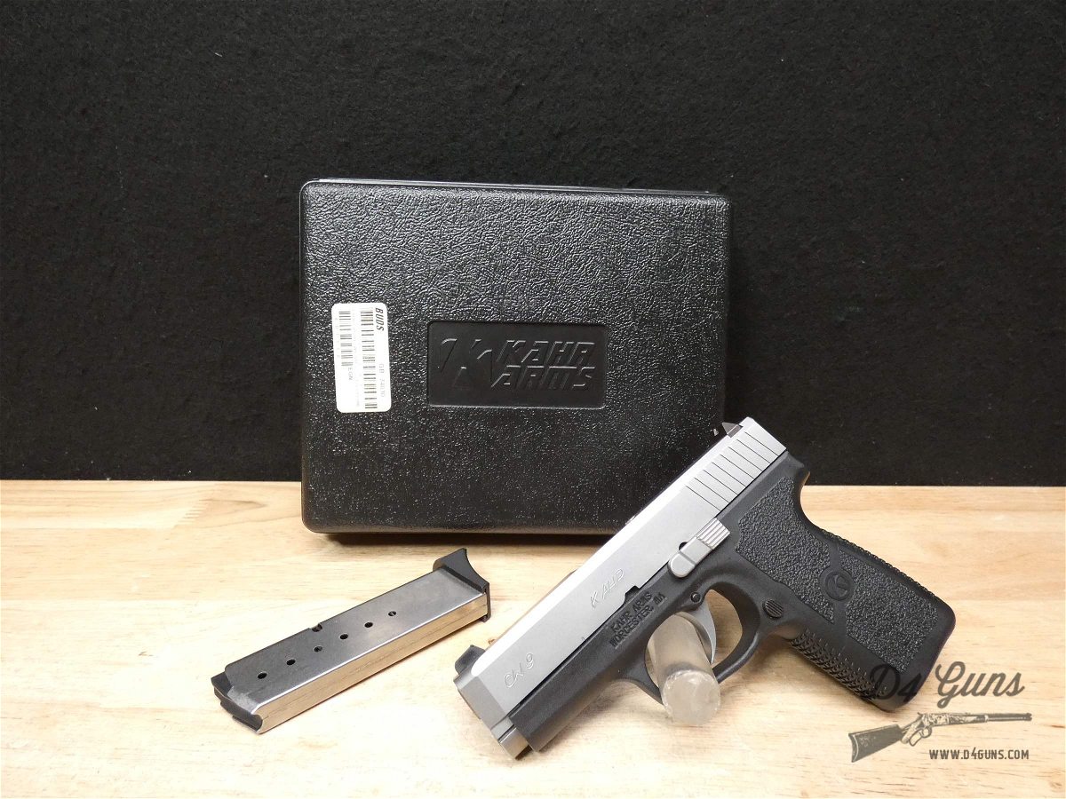 Kahr CW9 Packed - 9mm - w/ Mag + Case - CW 9 Stainless - Semi Auto ...