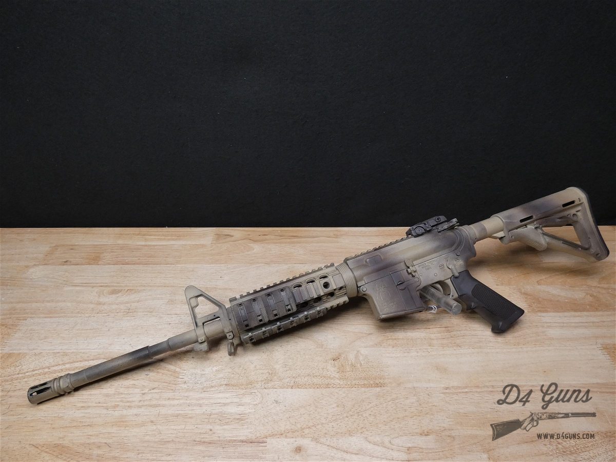 Spikes Tactical ST-15 - 5.56 NATO - FDE - Troy Quad Rail - AR-15 - LOOK ...
