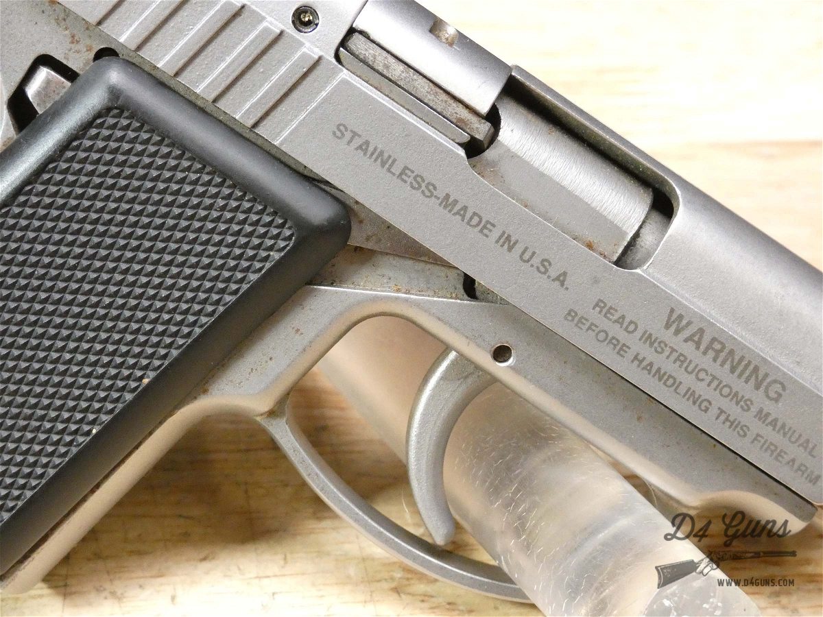 AMT Backup - .380 ACP - Stainless - CCW - 9mm Kurtz - w/ Mag - DAO ...
